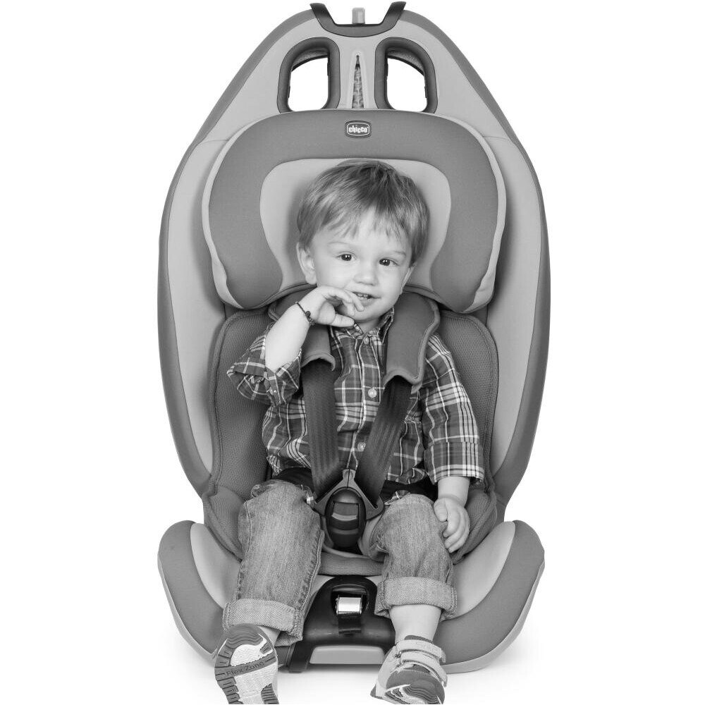 Scaun auto Chicco Gro Up, Pearl (Gri), 12luni+ - eMAG.ro