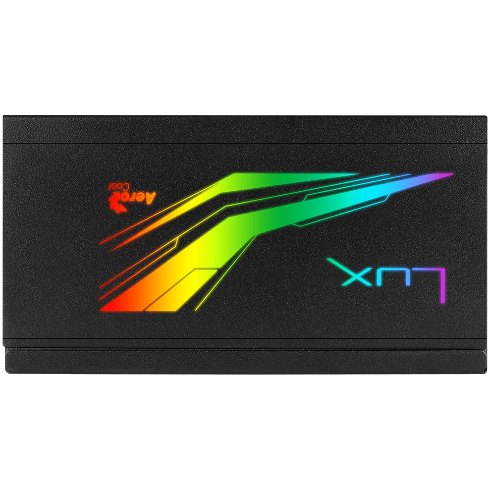 Sursa Aerocool Lux RGB 550, 550W, 80 PLUS Bronze - eMAG.ro