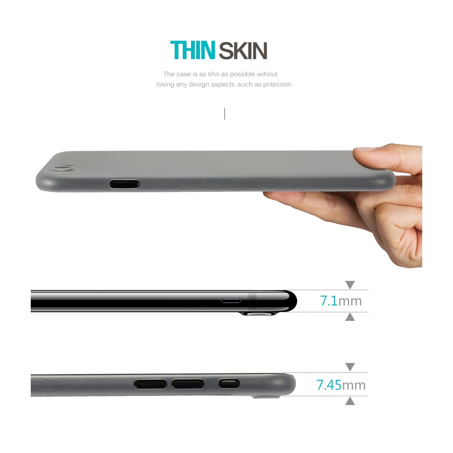 Husa Digitech Matte Impact pentru Samsung Galaxy S7 Edge, White - eMAG.ro