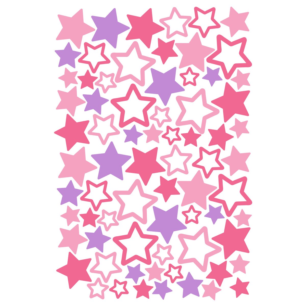 Stickere copii, Stelute colorate 3, Stickermania, 40x60cm - eMAG.ro