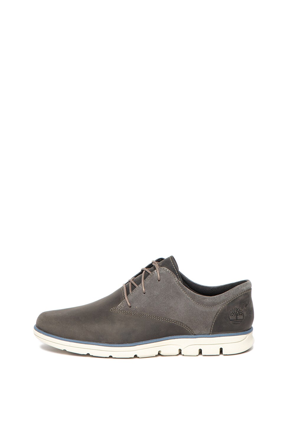 Timberland, Pantofi Oxford din piele Bradstreet, Gri, 8 - eMAG.ro
