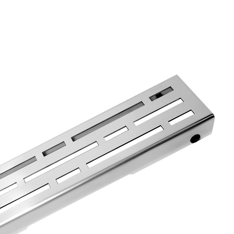 Дизайнерска решетка Tece basic, полирана неръждаема стомана за десен ...