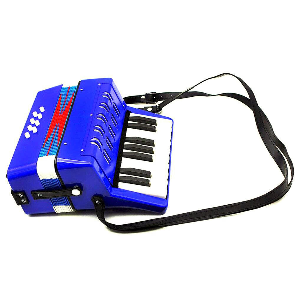 Acordeon jucarie pentru copii cu 17 clape - eMAG.ro