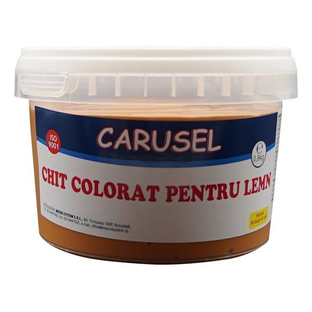 Chit acrilic colorat pentru reconditionare lemn, mahon, 0.8 kg - eMAG.ro