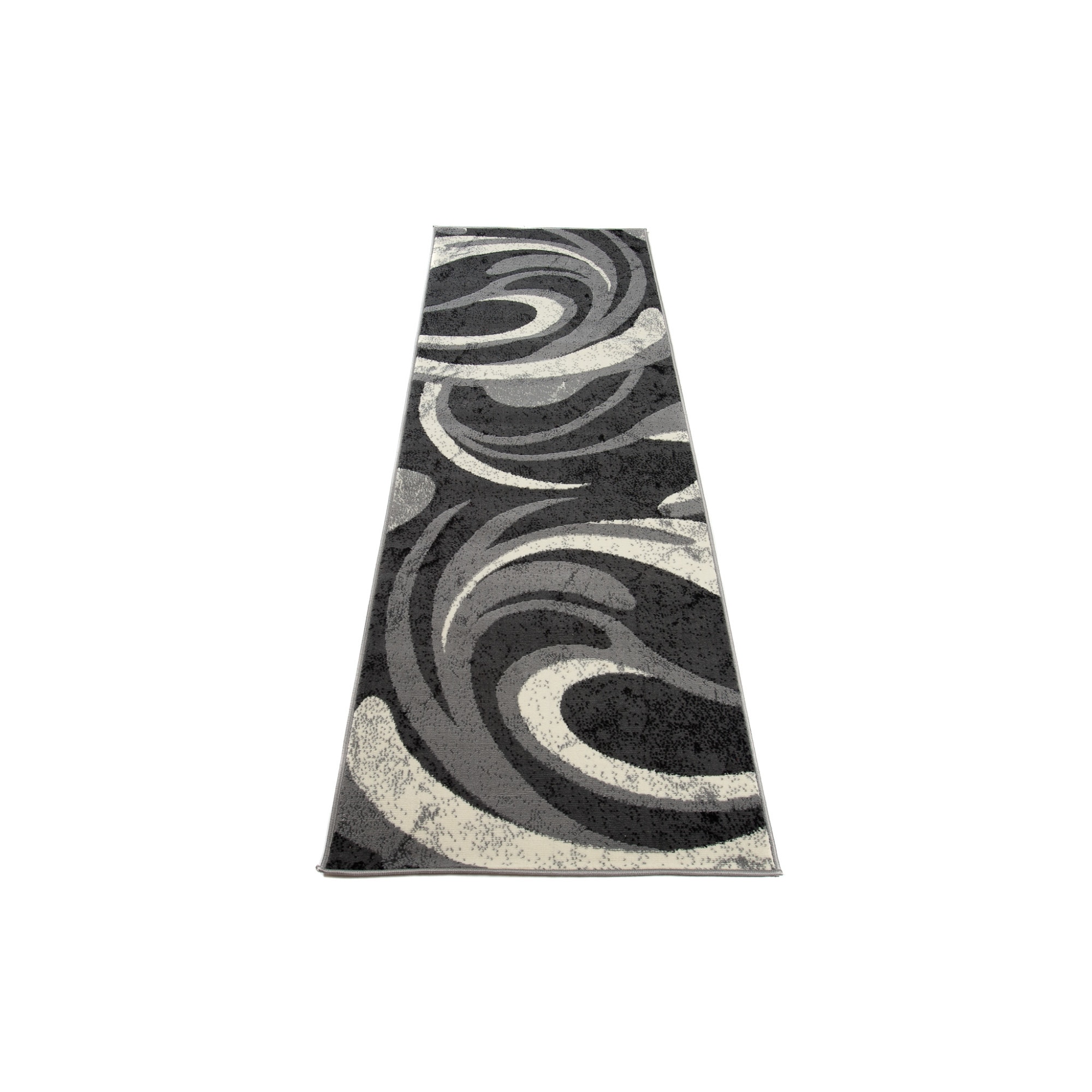 Covor Cheap Runner Modern Frame Rectangle 2641A CRM gri 80x500 - eMAG.ro