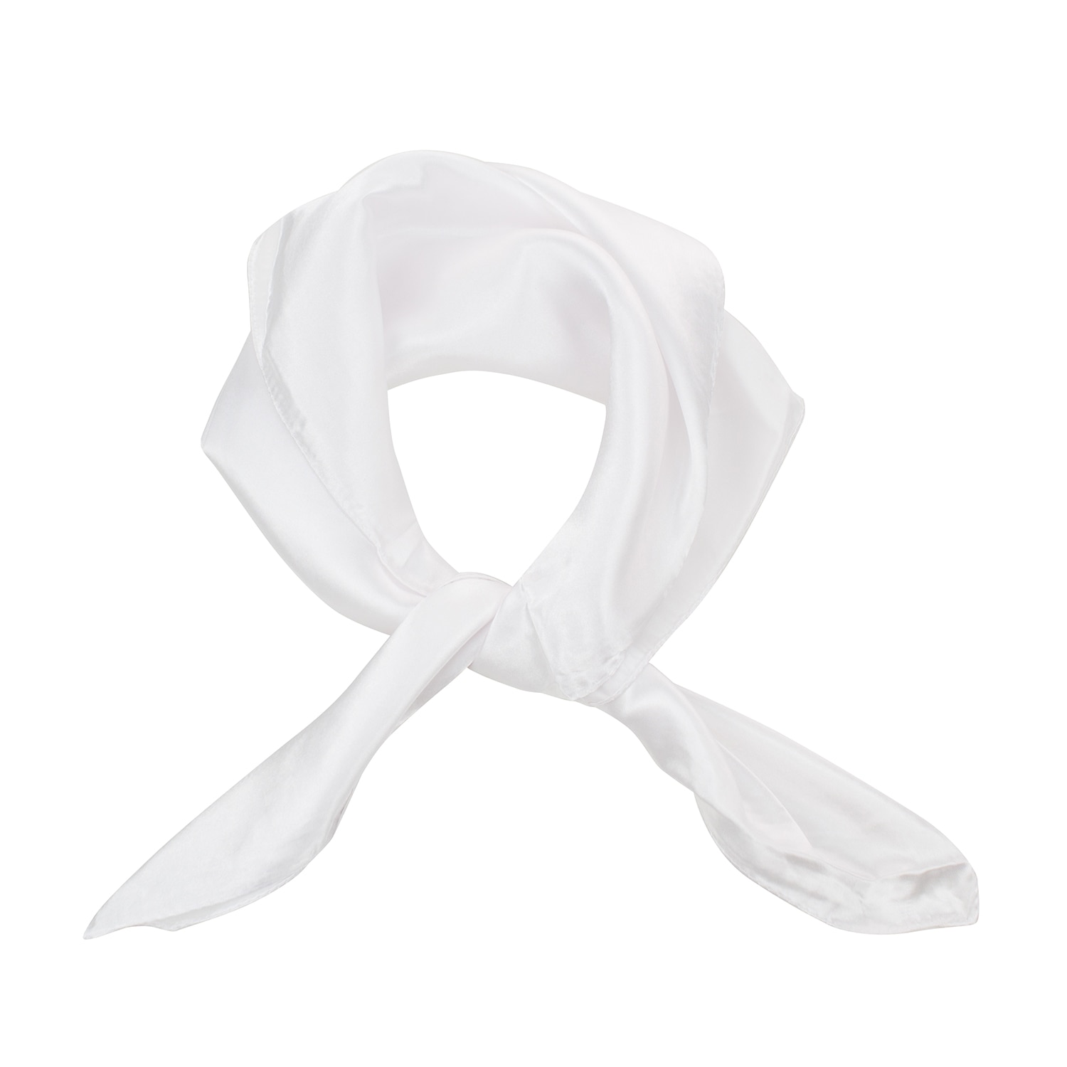 Batic dama matase 60x60 cm, E918-90, alb - eMAG.ro