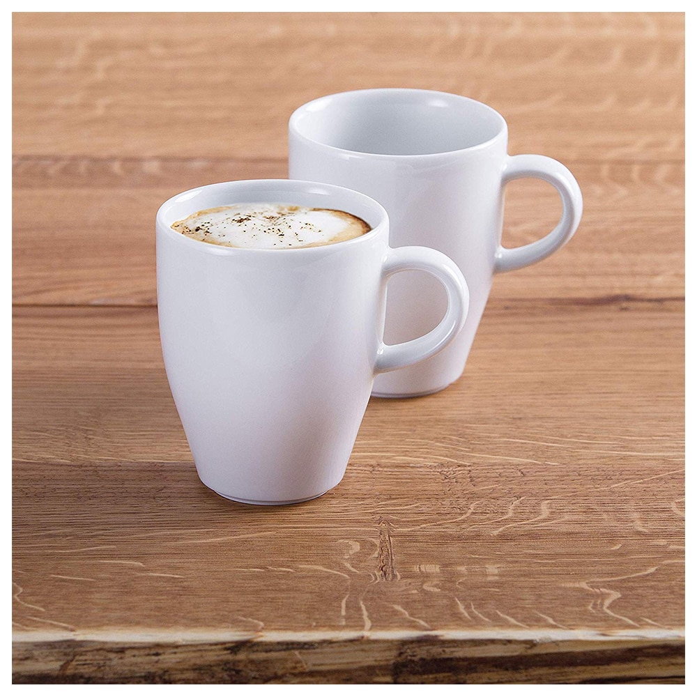 Set 2 cani ceai/cafea, Kahla, portelan, 320 ml, alb - eMAG.ro