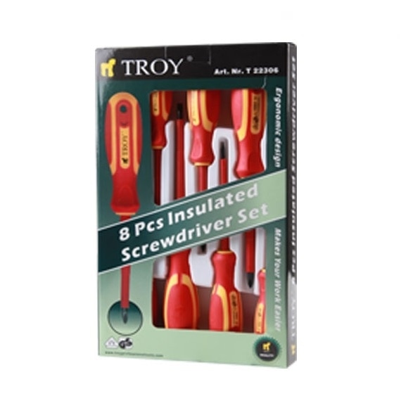Set surubelnite electrician Troy T22306, 8 piese - eMAG.ro