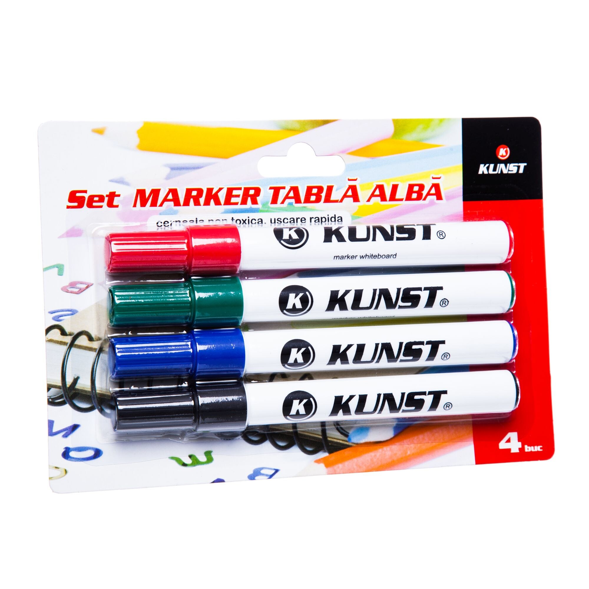 Set Marker Tabla Alba Kunst 4 Buc - eMAG.ro