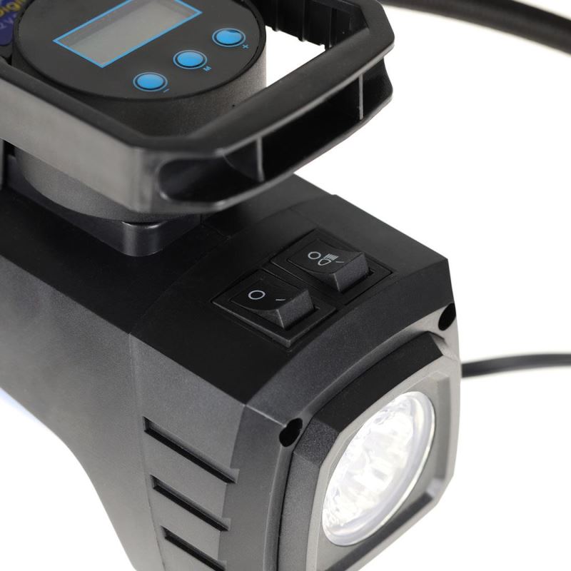 Compresor auto portabil digital Alca, 12V, 30L - eMAG.ro