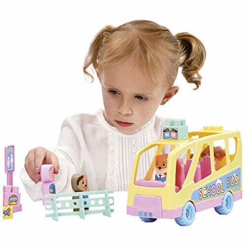 Joc Ecoiffier de Construit Autobuzul Scolar al lui Twee Pop - eMAG.ro