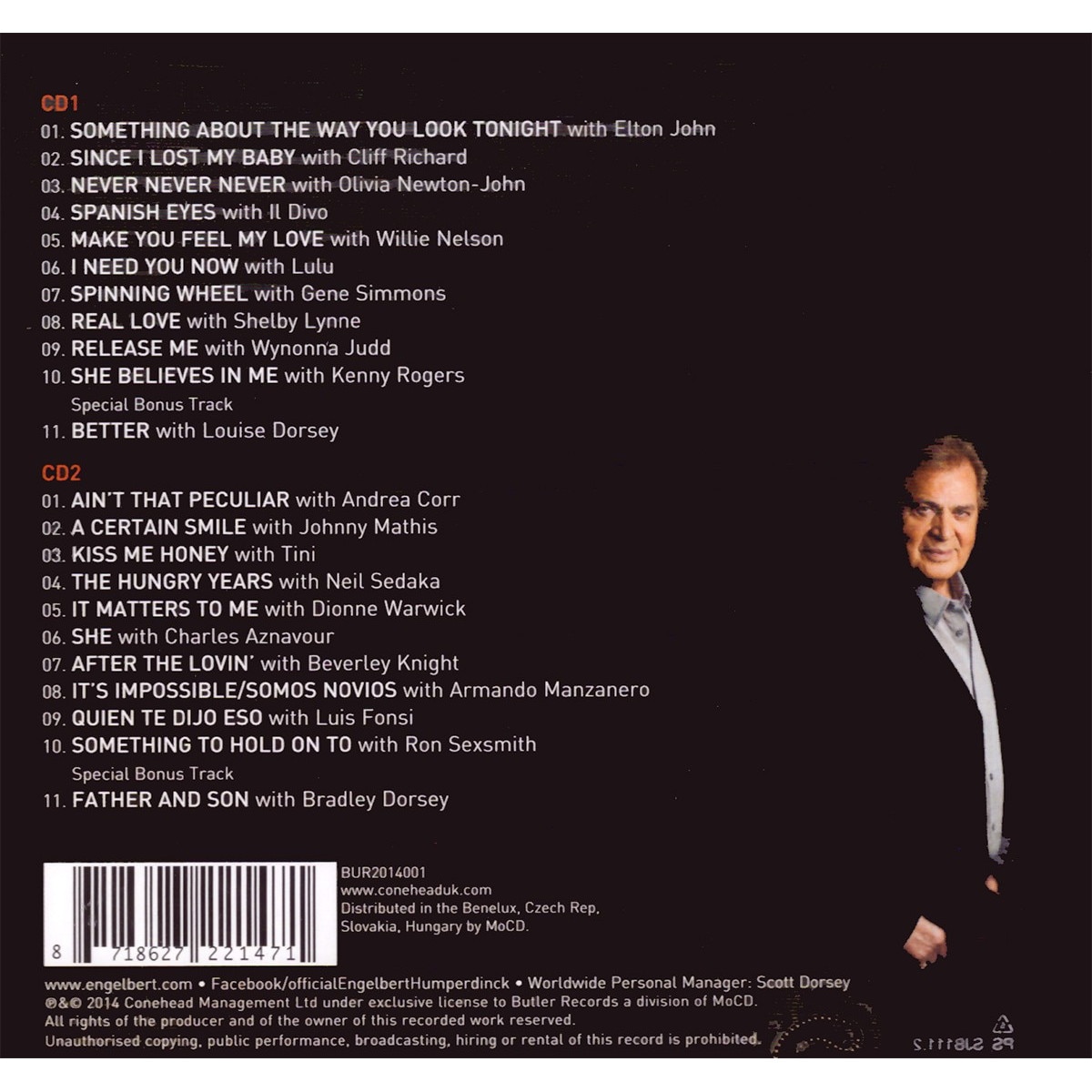 Engelbert Humperdinck - Engelbert Calling - 2 CD - eMAG.ro