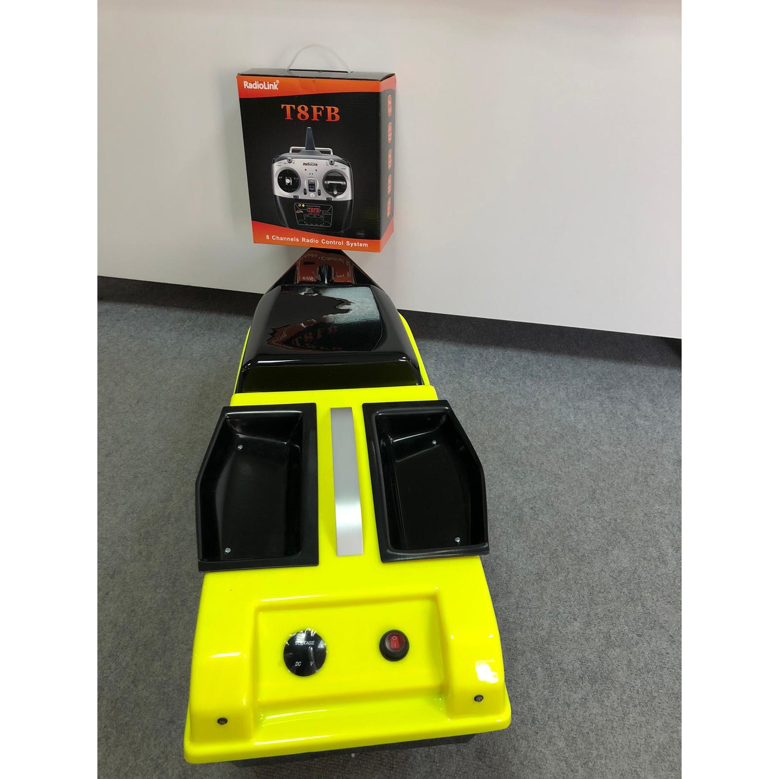 Navomodel Smart Boat Colibri,2 cuve, galben - eMAG.ro