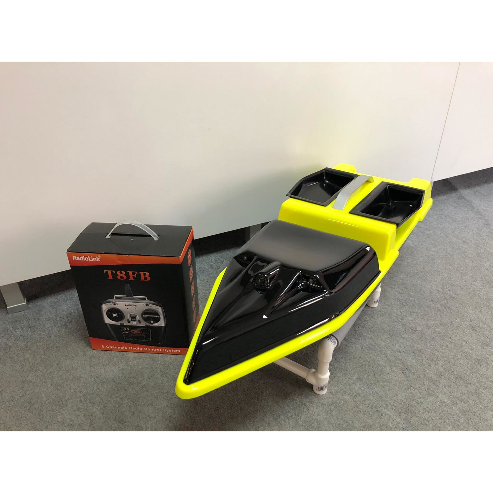 Navomodel Smart Boat Colibri,2 cuve, galben - eMAG.ro