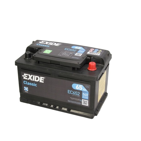Акумулатор Auto Exide classic, 65 Ah - eMAG.bg