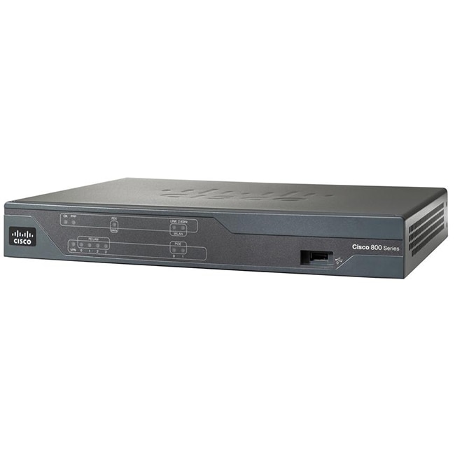 Router Wireless, Cisco 880 Series Integrated Services Routers - C881-K9 ...