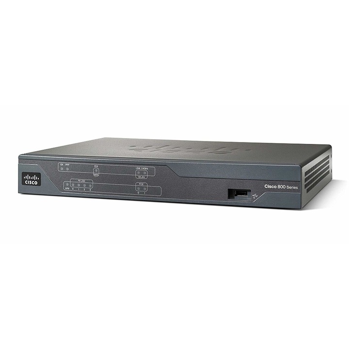 Router Wireless, Cisco 880 Series Integrated Services Routers - C881-K9 ...