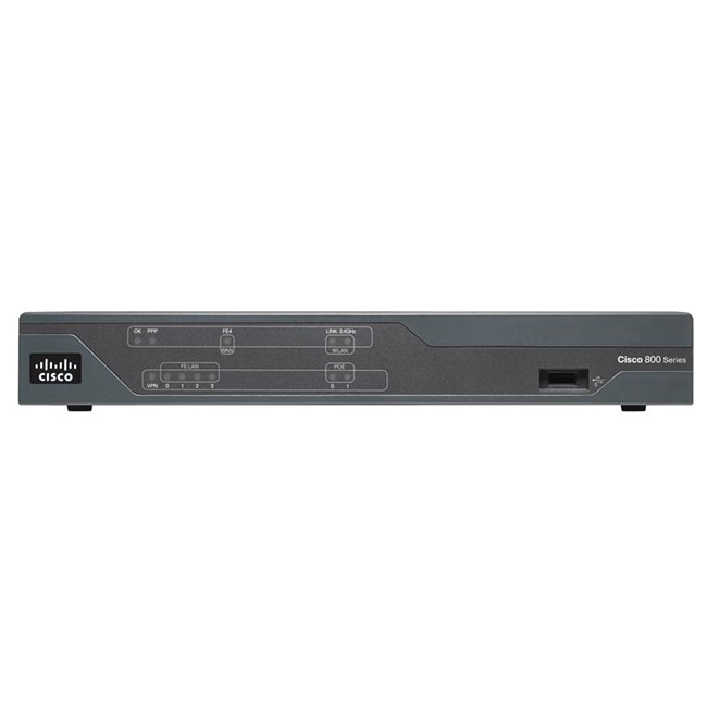 Router Wireless, Cisco 880 Series Integrated Services Routers - C881-K9 ...