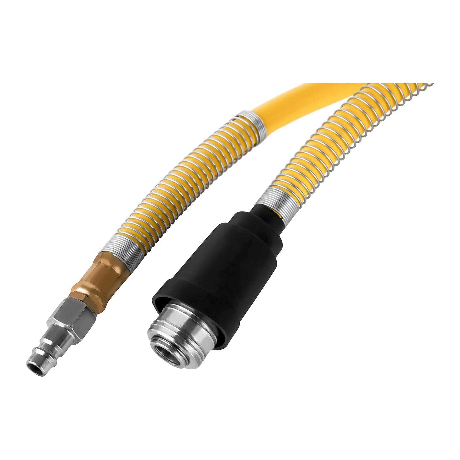 Tambur furtun aer automat, MSW, PVC, 11m, Negru - eMAG.ro