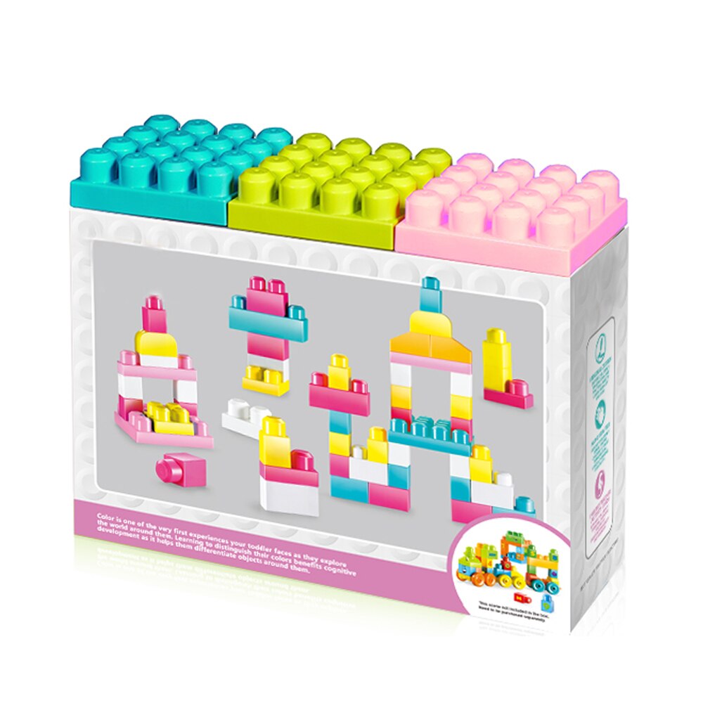 Set joc de constructie din cuburi pentru copii, 56 piese, L16-9 - eMAG.ro
