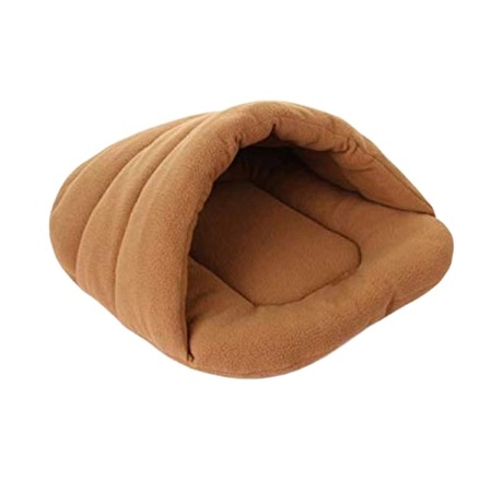 Cort din plus moale pentru animale de companie, iglu, cusca cu acoperis ...