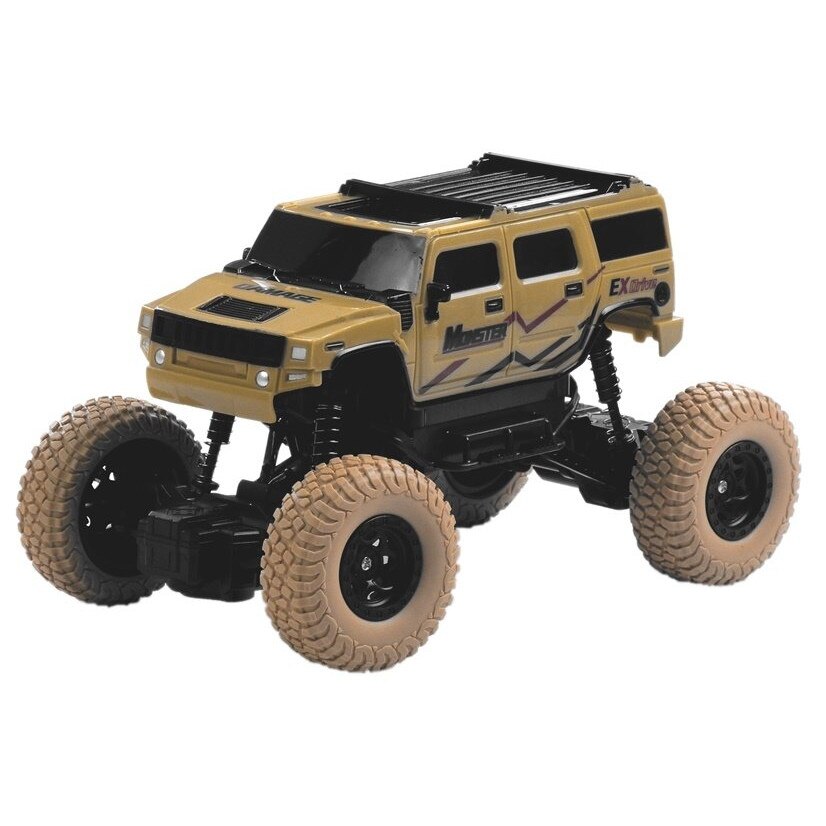 Masinuta jeep cu telecomanda Malipen, 1:18, bej - eMAG.ro