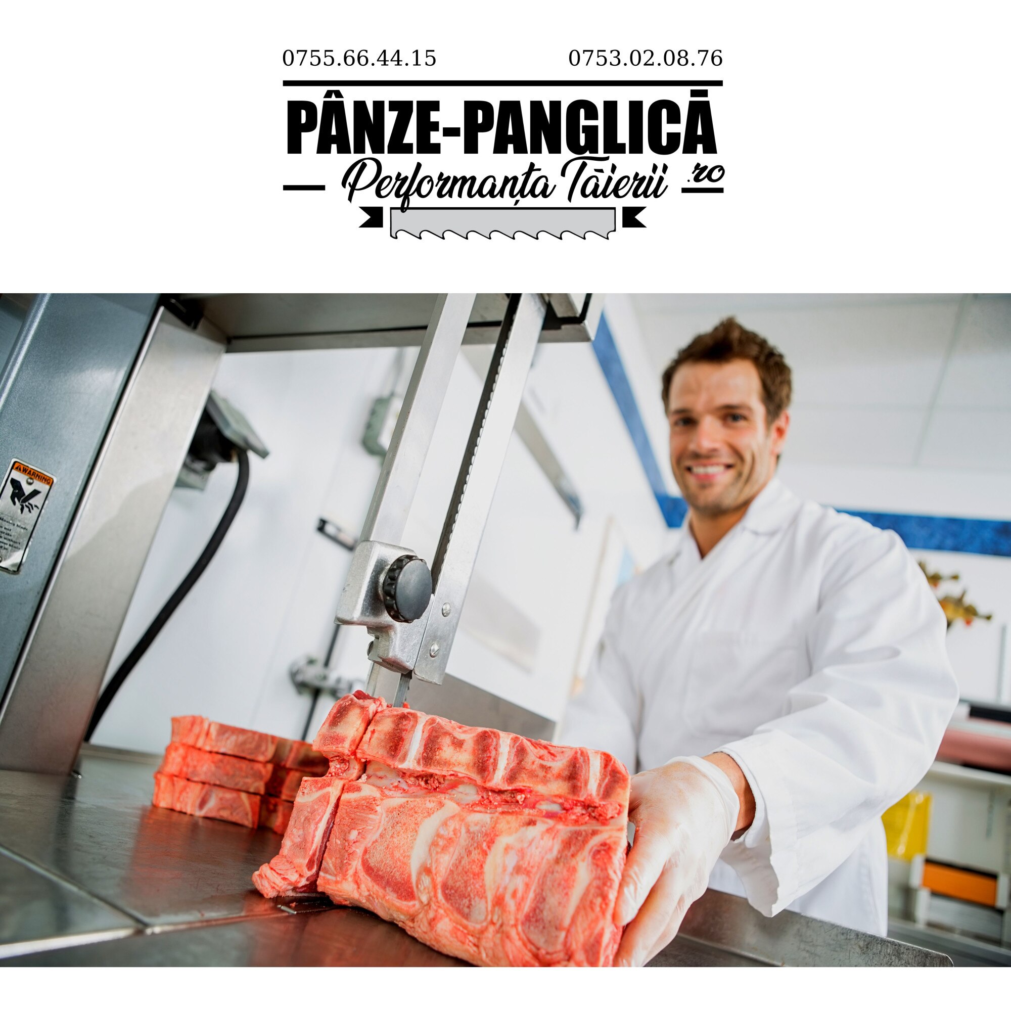 Set 3 Panza banzic 1800mm*16mm*0.55mm, pentru fierastrau oase/carne ...