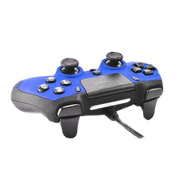 Controller Steelplay Metaltech Wired Blue Ps4 - eMAG.ro