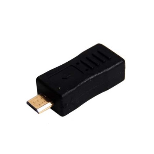 Adaptor Mini USB mama - Micro USB tata, Conectori Auriti - eMAG.ro