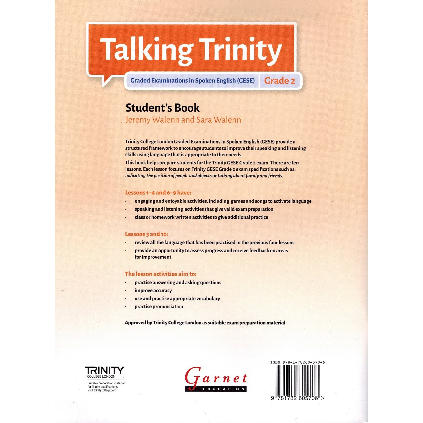 Talking Trinity 2018 Edition /-/ GESE Grade 2 Student’s Book - Jeremy ...