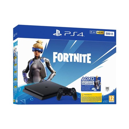 Consola Sony Playstation 4 Slim 500Gb Jet Black Fortnite Neo Versa ...