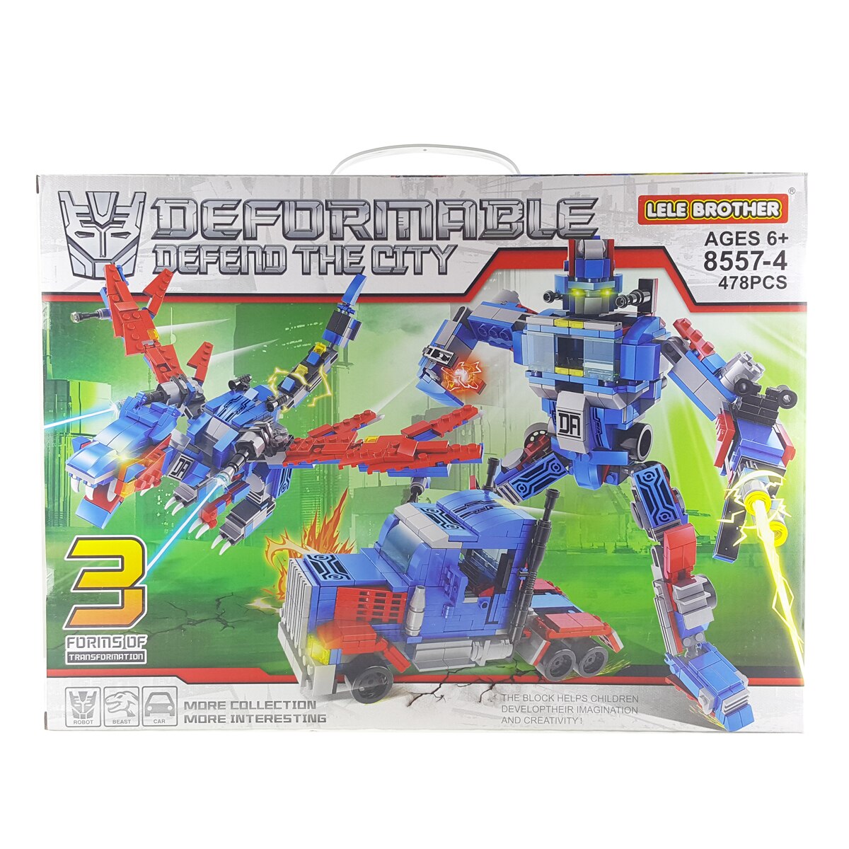 LELE Brother építőkészlet Robot - eMAG.hu