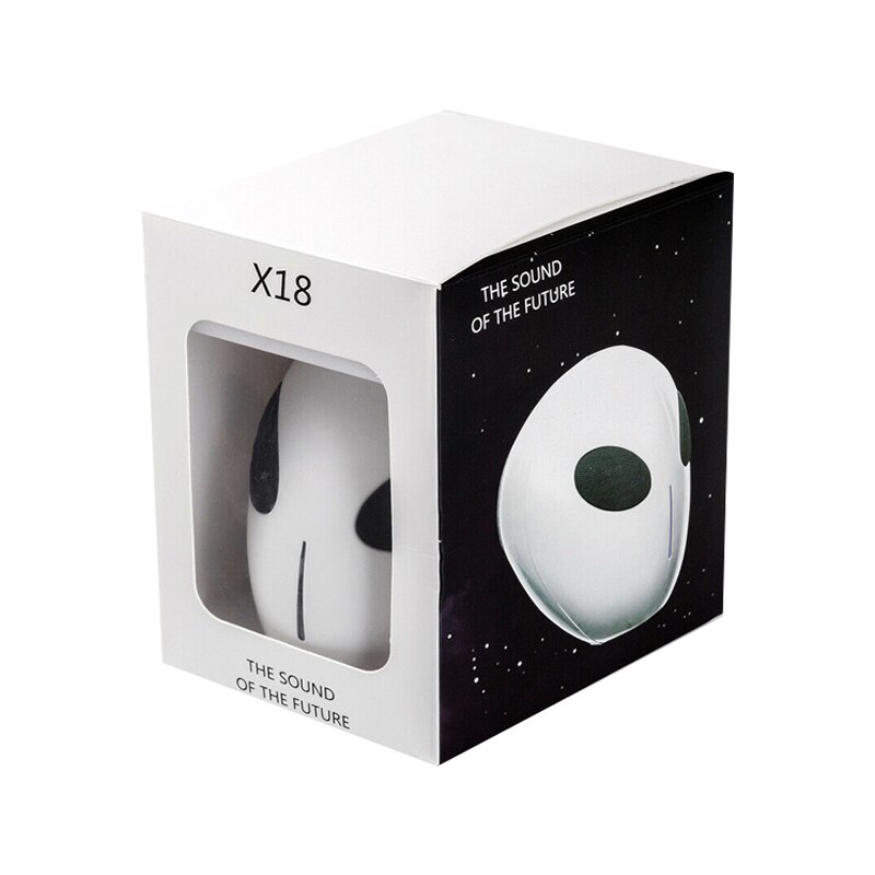 Boxa portabila bluetooth Alien X18, 1200 mAh, suport card TF, Alb - eMAG.ro