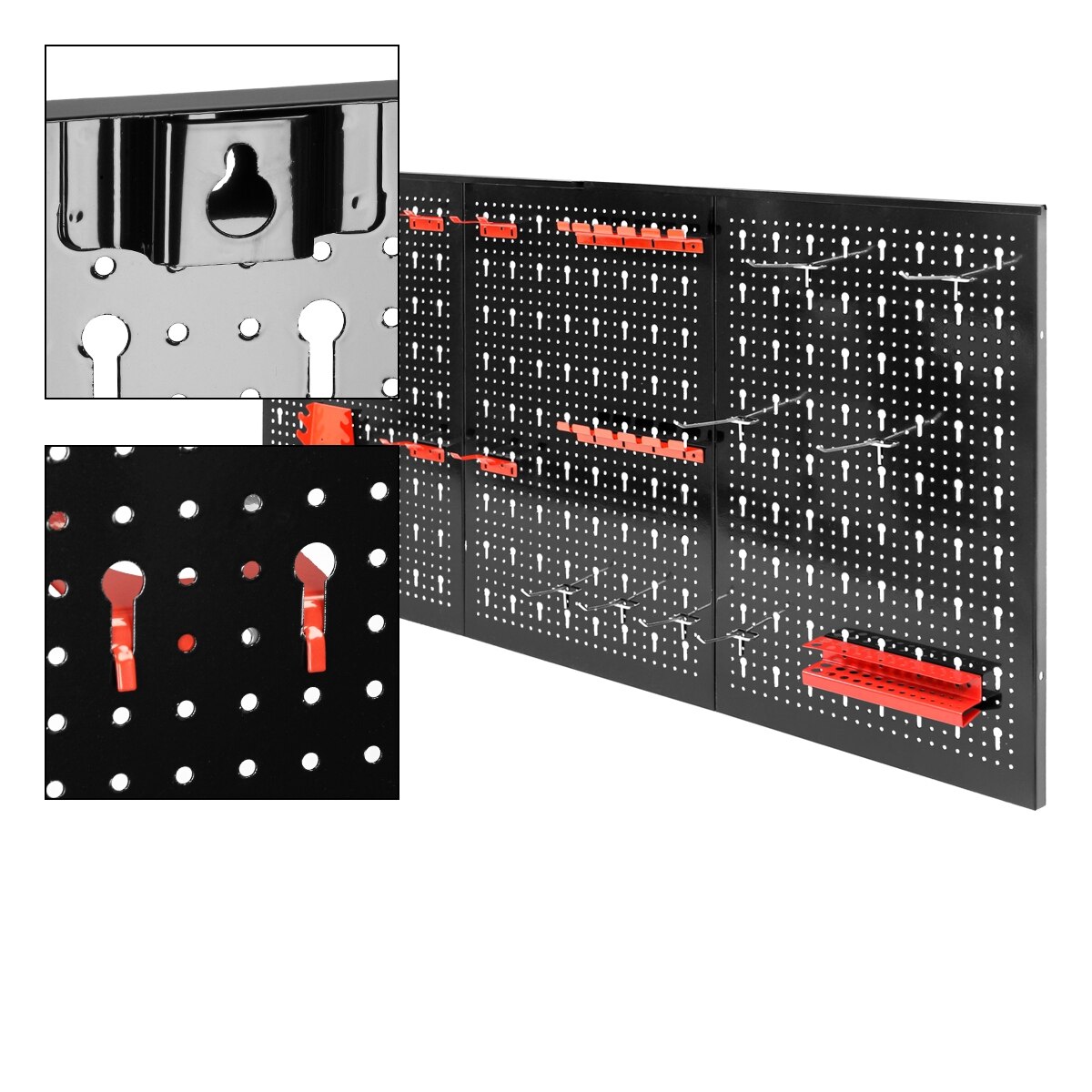 Panou organizator de scule, ECD Germany, 120 x 60 x 2.1 cm - eMAG.ro