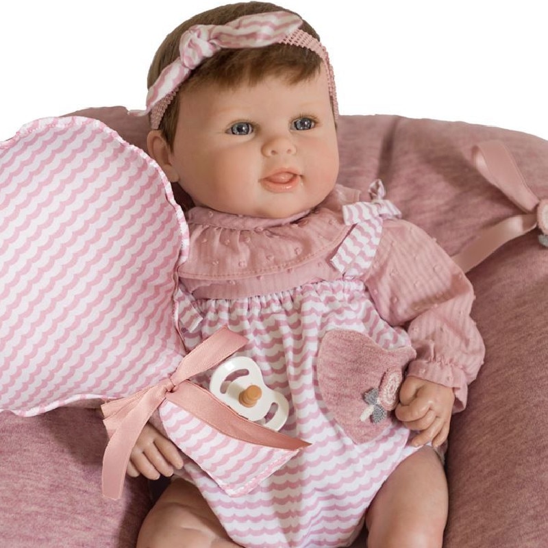 Papusa Reborn Abril, 46 cm, Gucca, 18017 - eMAG.ro