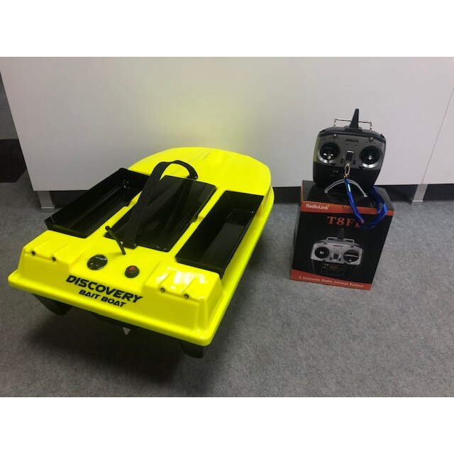 Navomodel Smart Boat Discovery, 2 cuve, galben - eMAG.ro