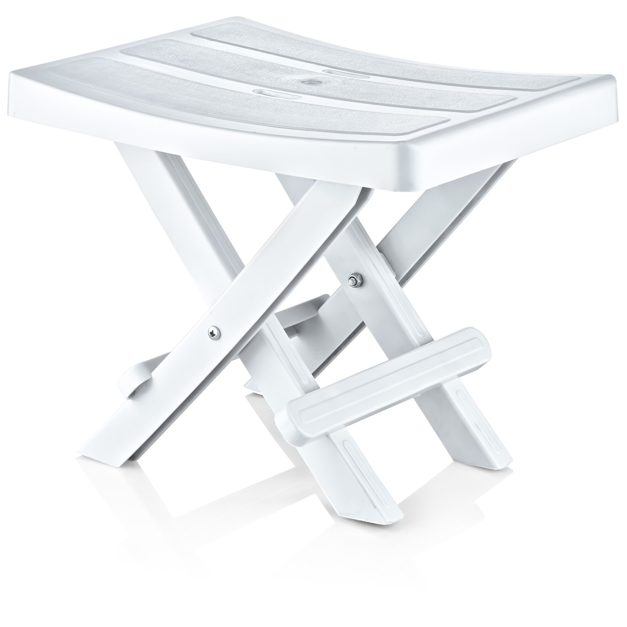 Scaun pliabil tip taburet,pentru camping/baie/copii 25.5x35x28 cm - eMAG.ro