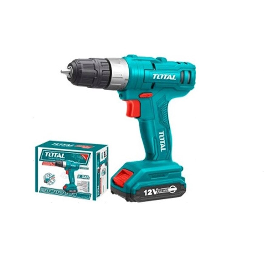 Total Industrial RIV-TDLI1211 Akkumulátoros fúrógép, 12 V, 1.5 A, 600 ...