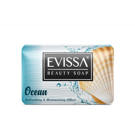 Sapun de toaleta Evissa ambalat in hartie - Ocean 100 g - eMAG.ro