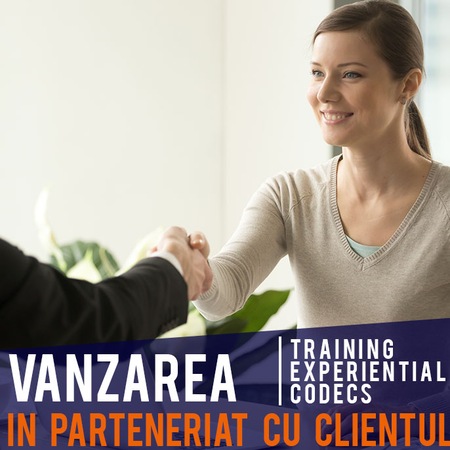 Curs training vanzare in parteneriat cu clientul, CODECS, Bucuresti, 2 zile, 4 sesiuni x 90 ...