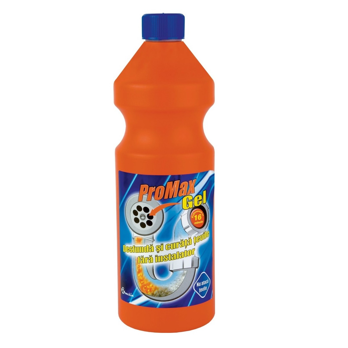 Solutie pentru desfundarea tevilor Promax 1L, gel - eMAG.ro