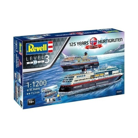 Navomodele de construit 85 piese Revell - 125 Years Hurtigruten ...