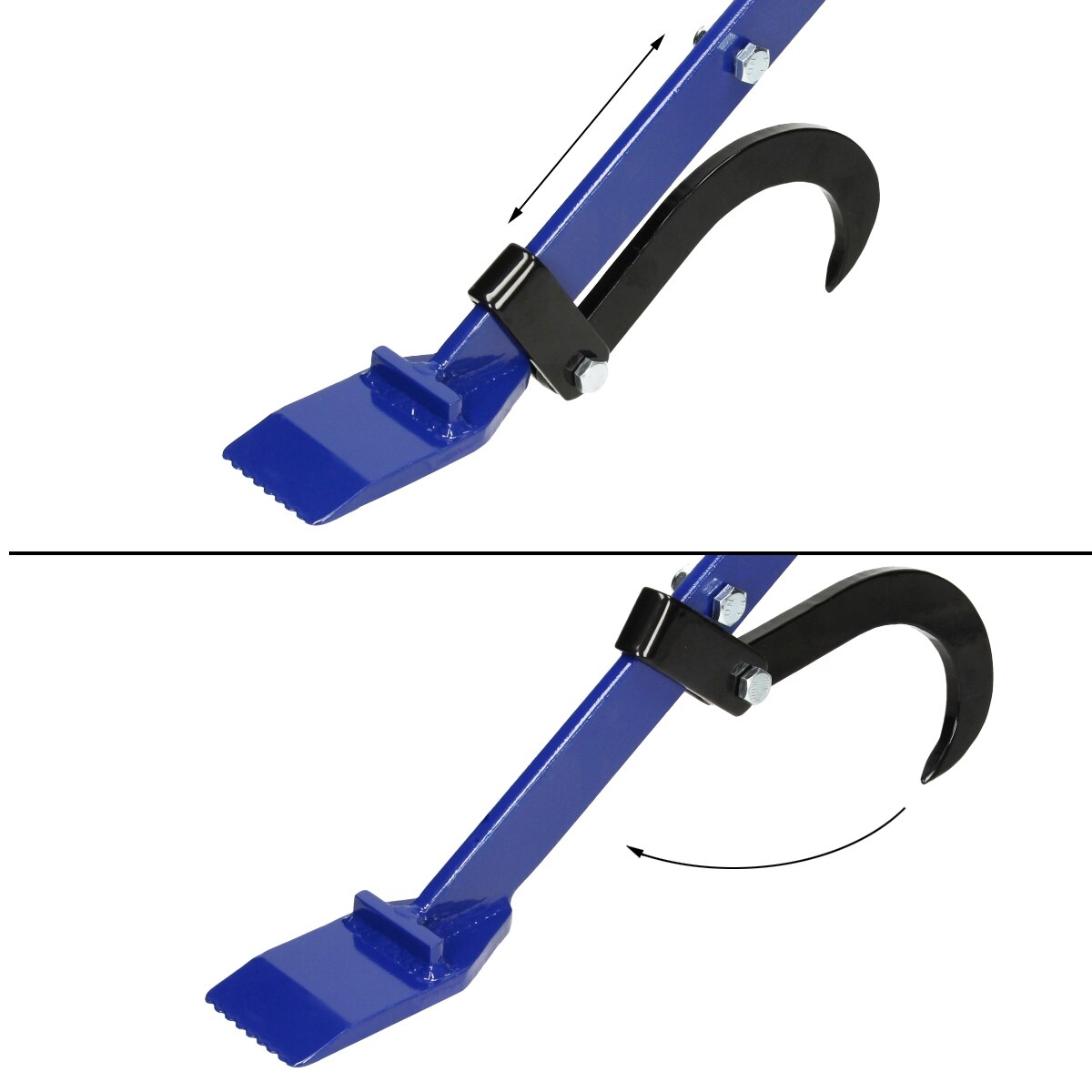 Parghie lunga de doborare, ECD Germany, din otel, 120 cm - eMAG.ro
