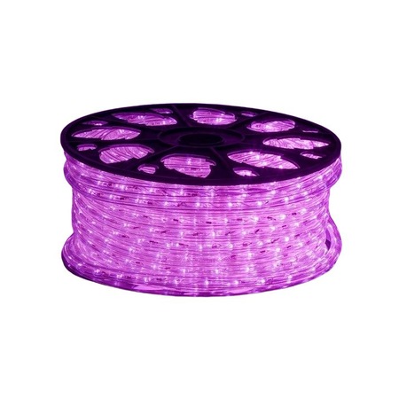 Furtun Luminos Rola 10 m 3 Fire 18 LED-uri/ m liniar, Roz ...