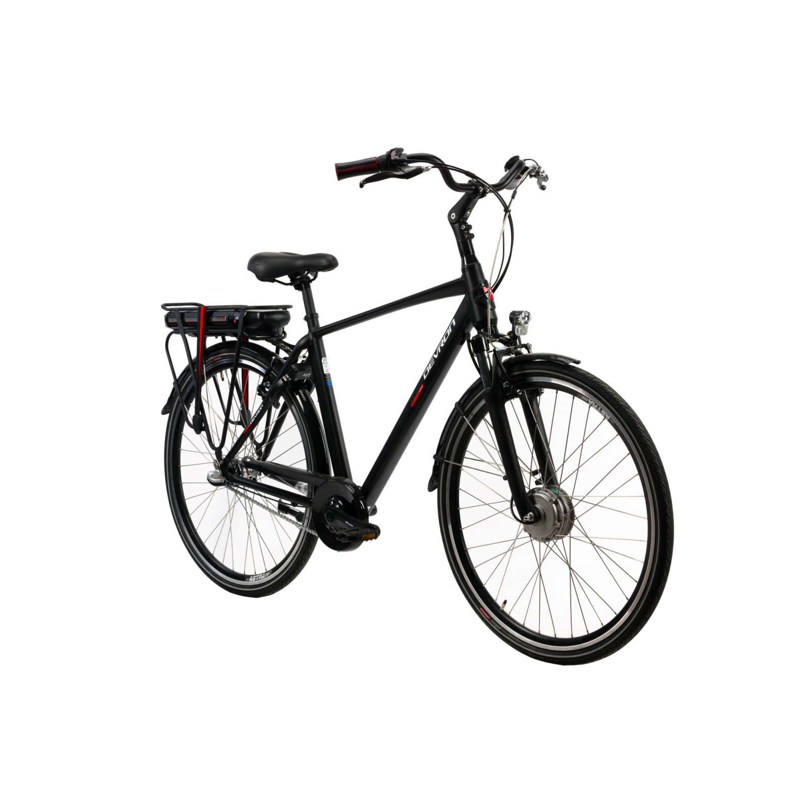 Bicicleta Electrica Devron 28123 - 28 Inch, L, Negru Mat - eMAG.ro