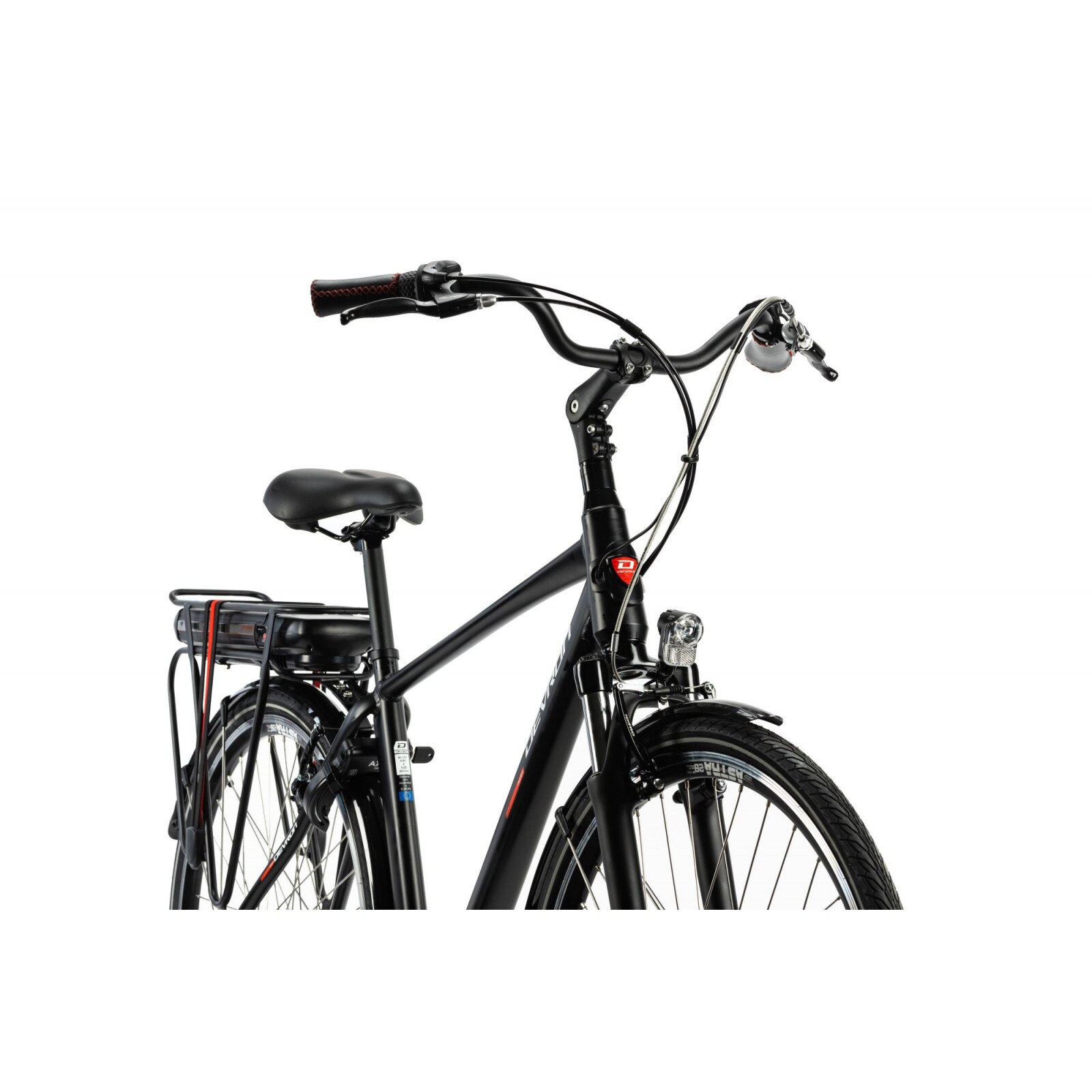 Bicicleta Electrica Devron 28123 - 28 Inch, L, Negru Mat - eMAG.ro