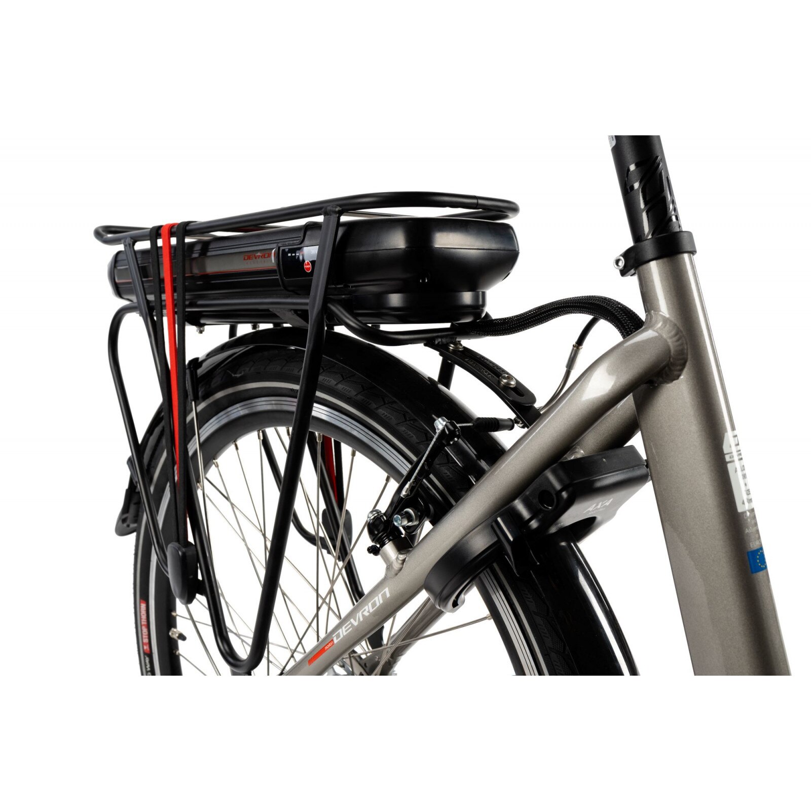 Bicicleta Electrica Devron 28122 - 28 Inch, L, Gri - eMAG.ro