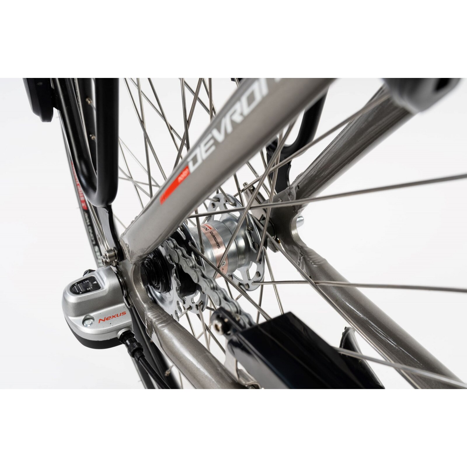 Bicicleta Electrica Devron 28122 - 28 Inch, L, Gri - eMAG.ro