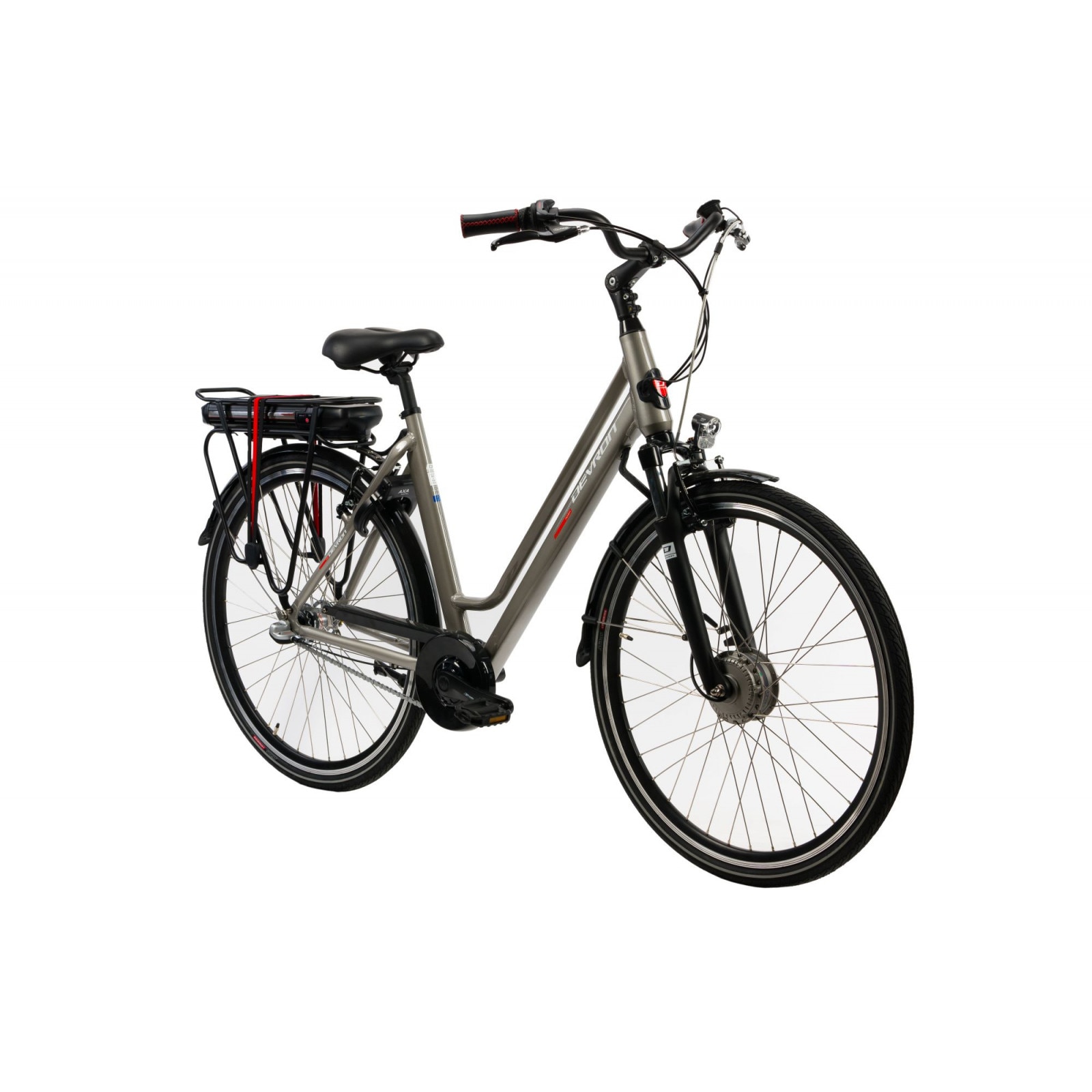 Bicicleta Electrica Devron 28122 - 28 Inch, L, Gri - eMAG.ro