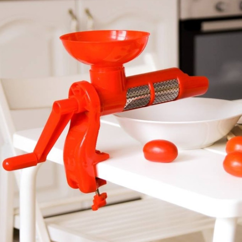 Storcator manual de rosii, awwaline, cu sita din inox si cuva ...